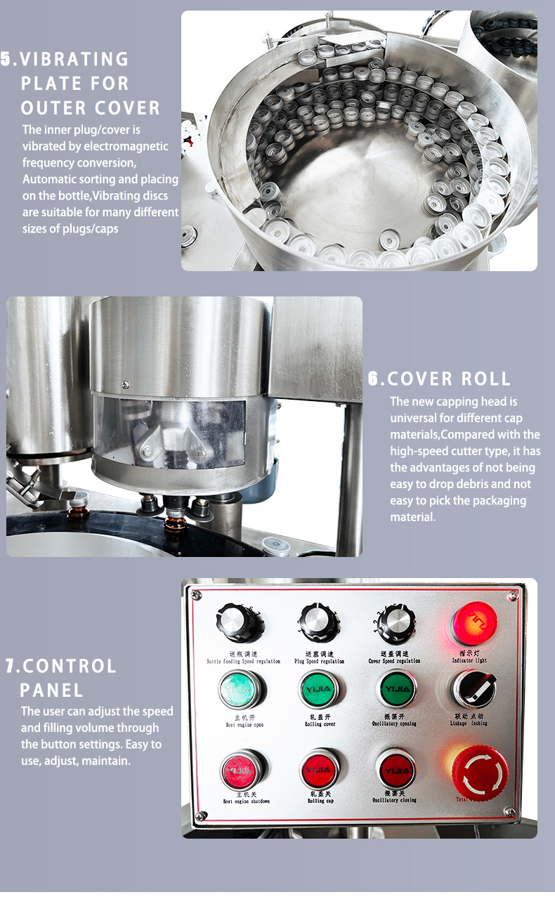 Pharmaceutical Injection Vial Filling Machine Automatic Vial Filling ...