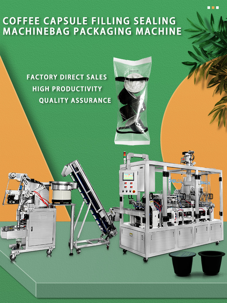 entrance coffee capsule filling sealing machine Nespresso K cup packing ...