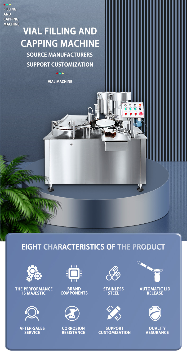 Pharmaceutical Injection Vial Filling Machine Automatic Vial Filling ...