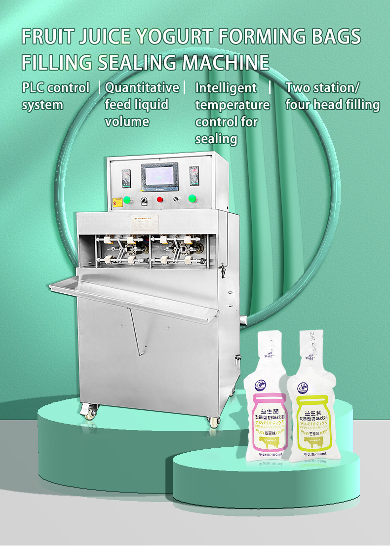 Automatic Egg Tofu Forming Bag Filling And Sealing Machine